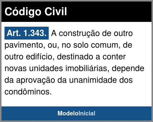 Artigo 1.343 - Código Civil / 2002