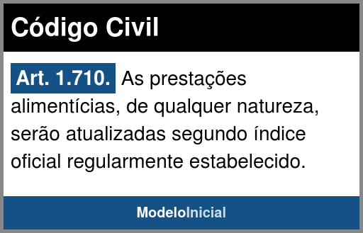 Artigo 1.710 - Código Civil / 2002