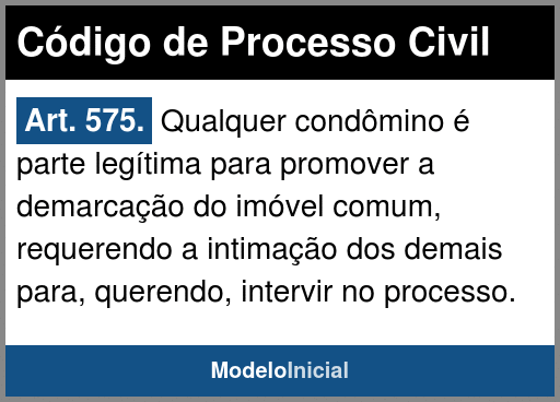 Artigo 575 - CPC / 2015