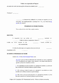 Progressão de Regime